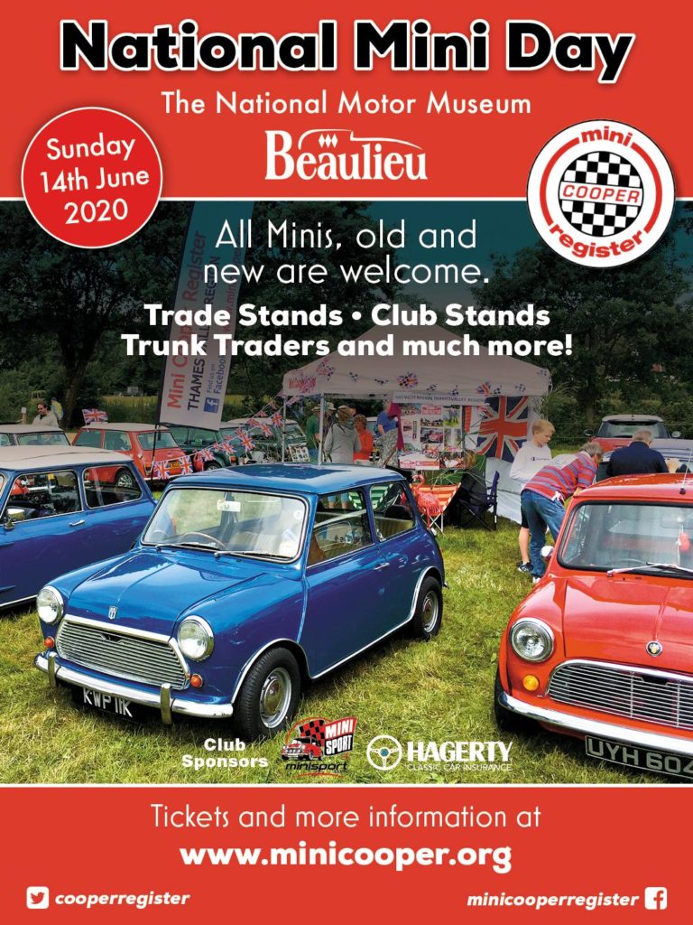 National Mini Day preparations are underway – Mini Cooper Register
